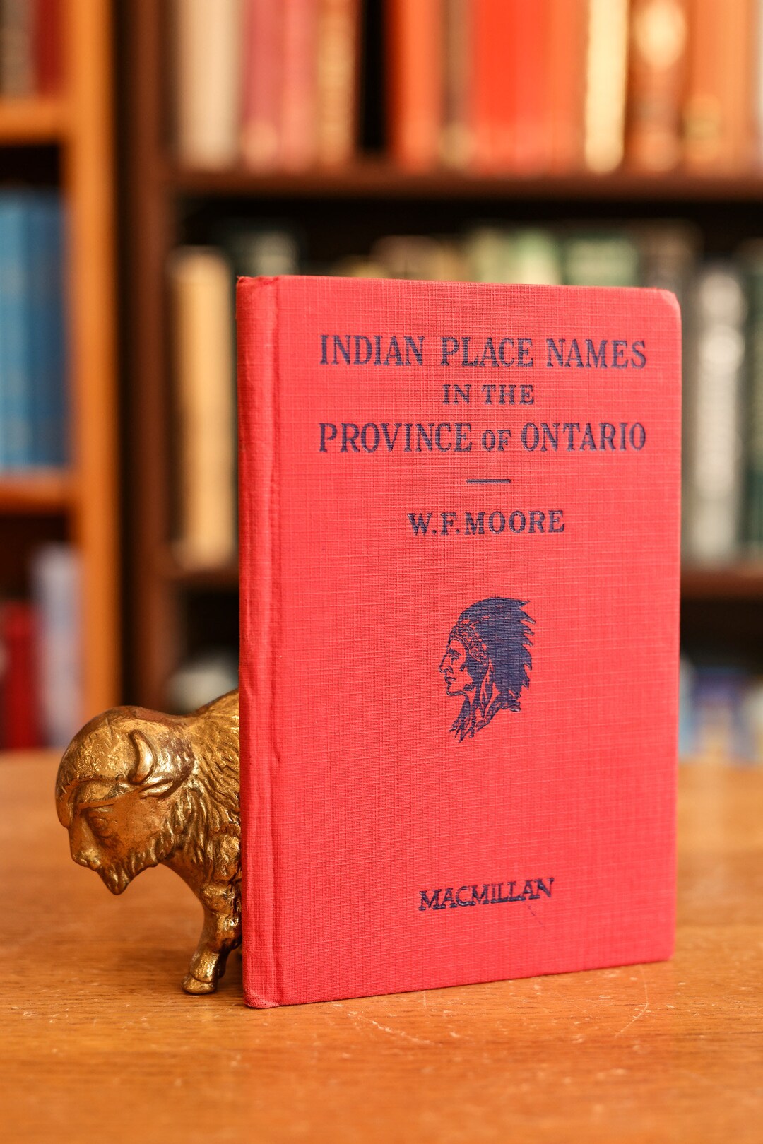 1930, Indian Place Names in the Province of Ontario by W.F. Moore - Etsy