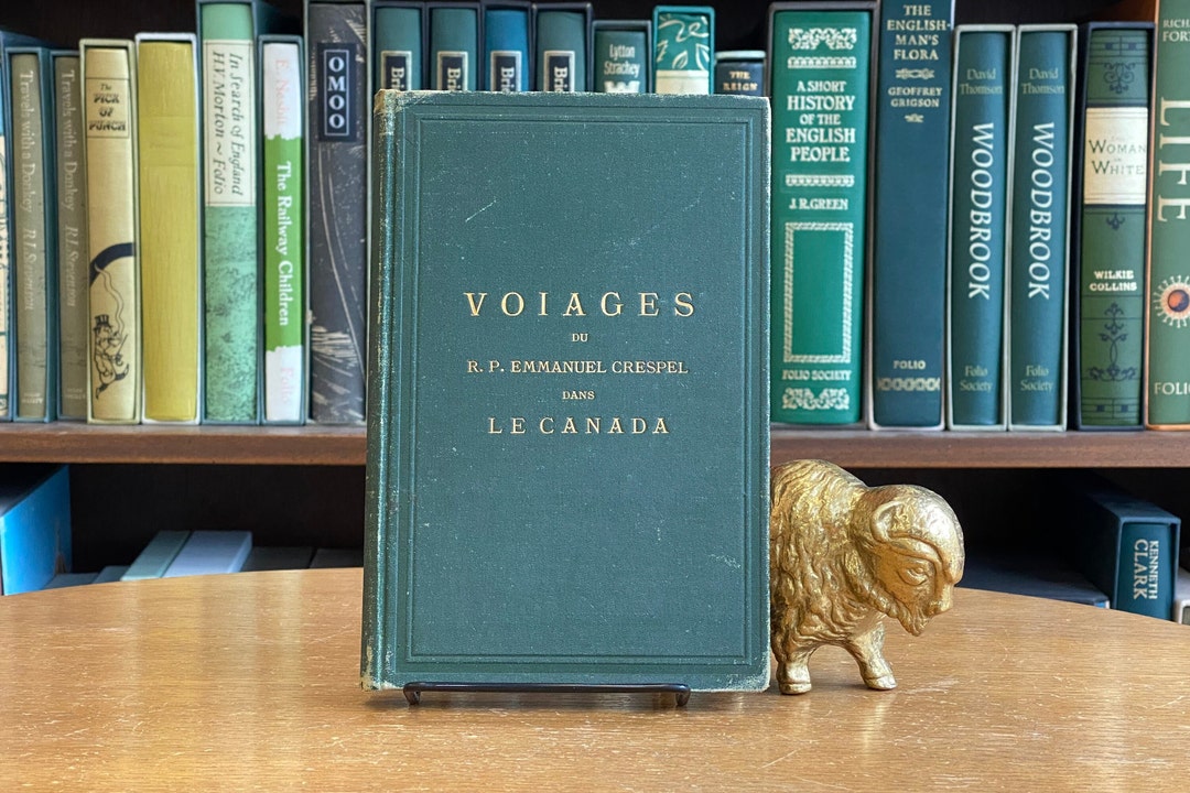 1884 Voiages Du R.P. Emmanuel Crespel Dans Le Canada Et Son - Etsy
