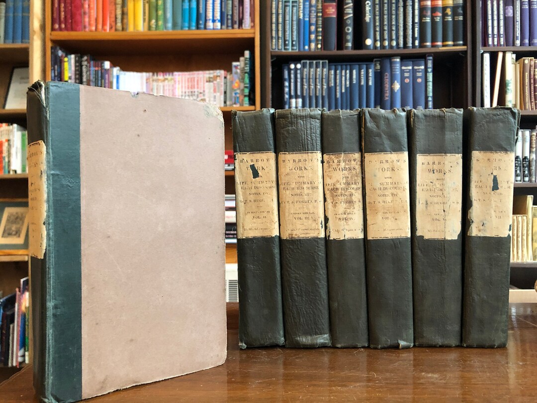 1830 First Edition The Works of Dr Isaac Barrow by Rev. T. - Etsy.de