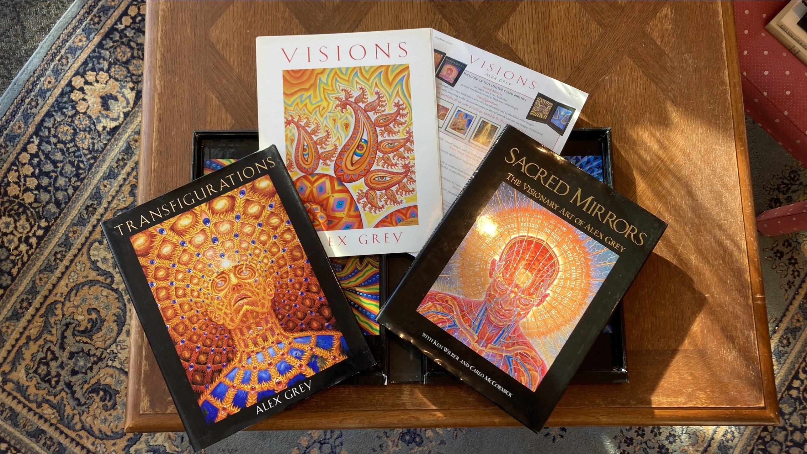Alex Grey Transfigurations Book