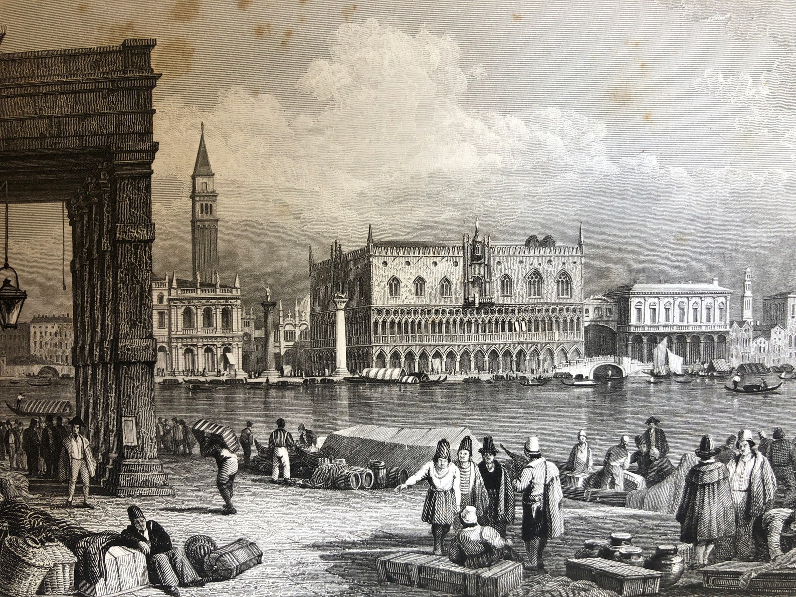 1831, the Landscape Annual "the Tourist in Italy", Written by Thomas ...