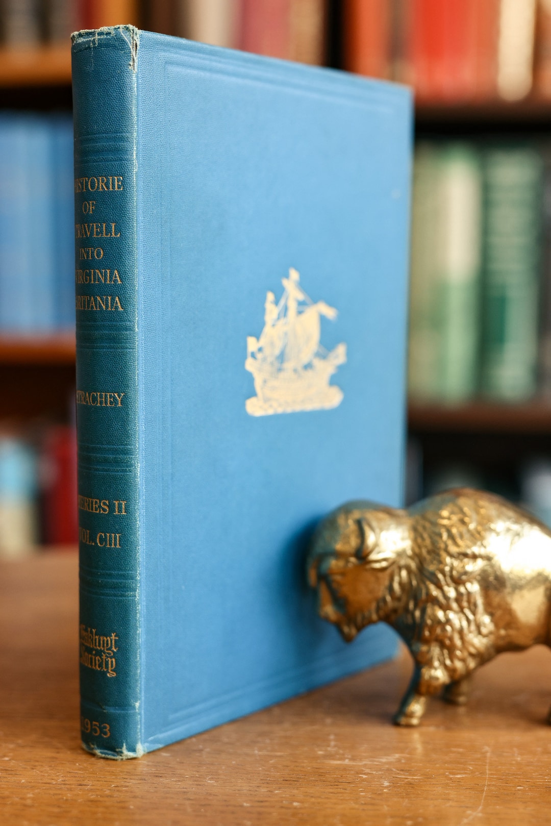 1953, the Historie of Travell Into Virginia Britania by William ...