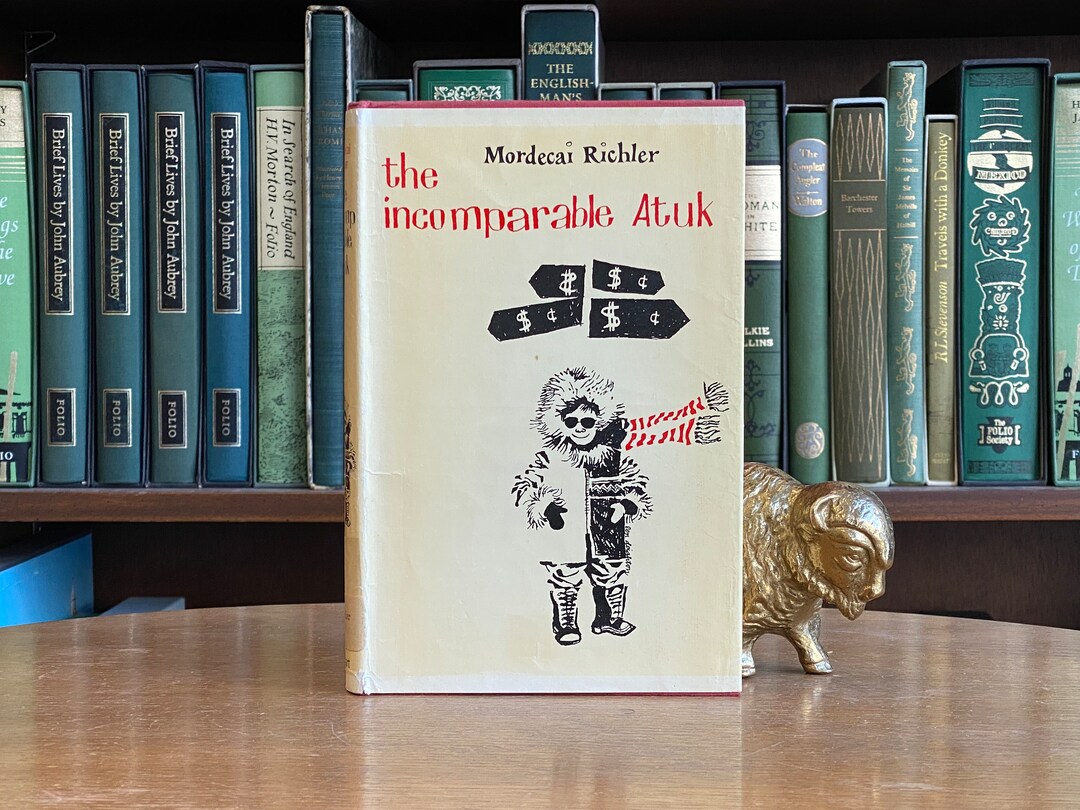 1963, the Incomparable Atuk by Mordecai Richler - Etsy