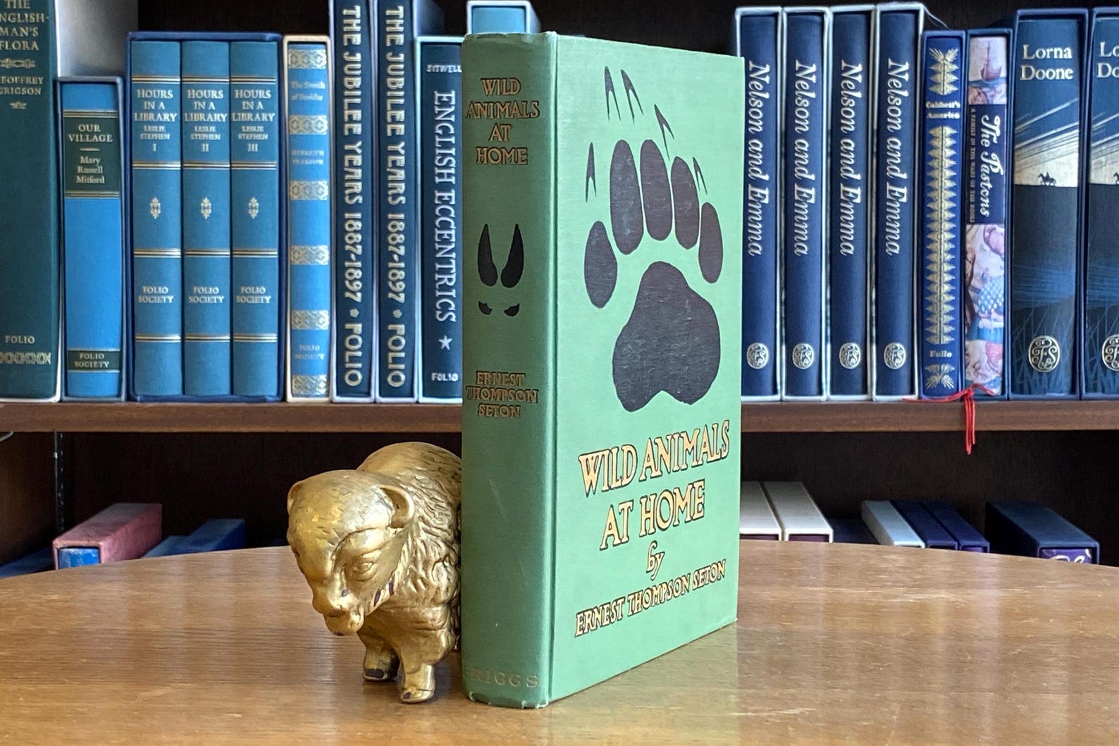 First Edition of Wild Animals at Home by Ernest Thompson Seton, With ...