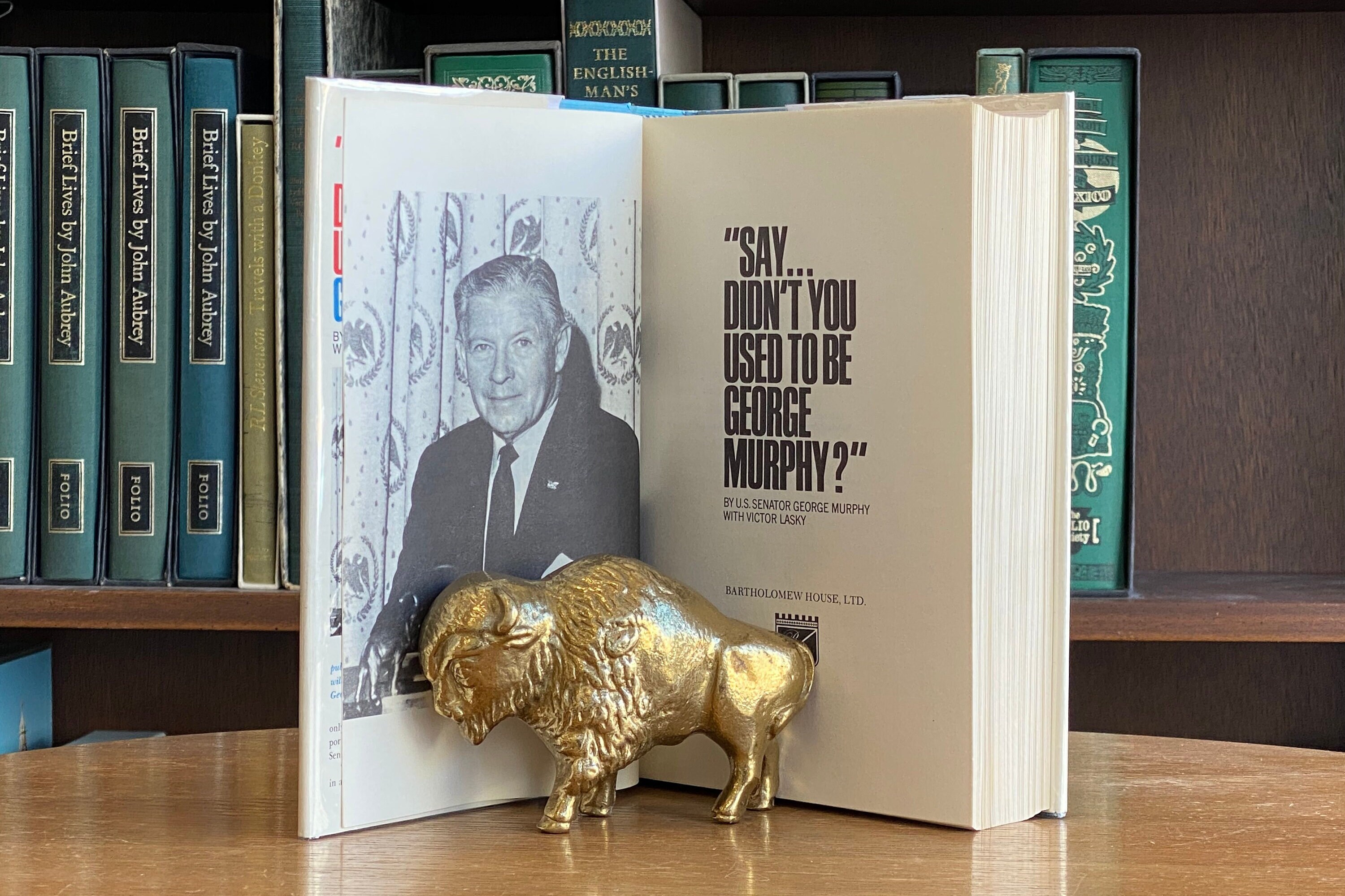 1970, Signed First Printing of say... Didn't You Used to Be George ...