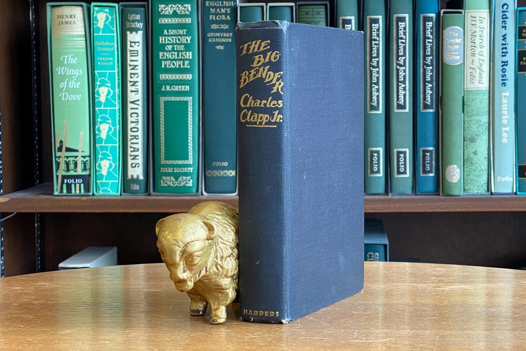 1938, First Edition of the Big Bender by Charles Clapp, With Drawings ...