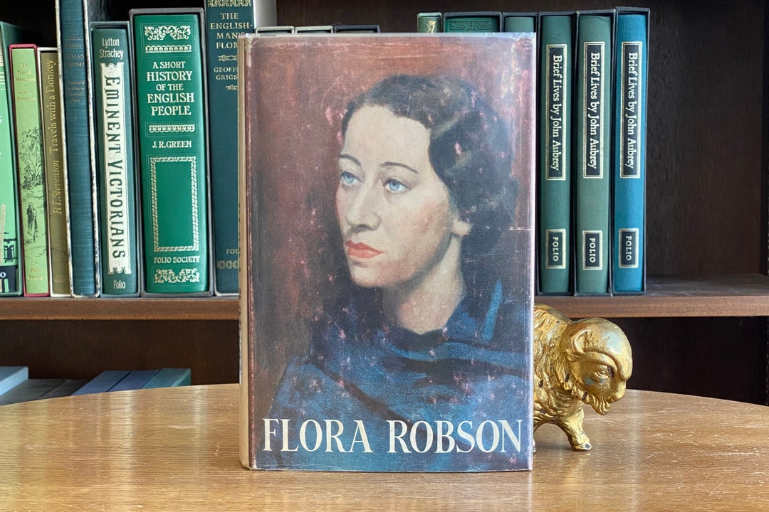 1960, Signed Edition of Flora Robson by Janet Dunbar - Etsy
