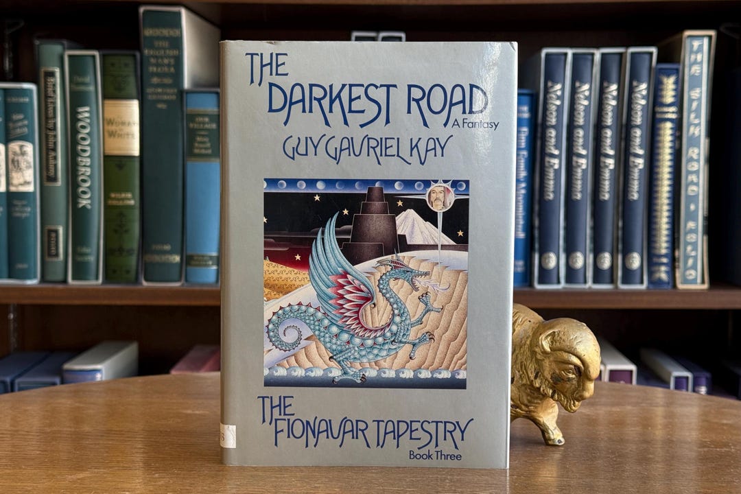 1986, Signed First Printing of the Darkest Road: the Fionavar Tapestry ...