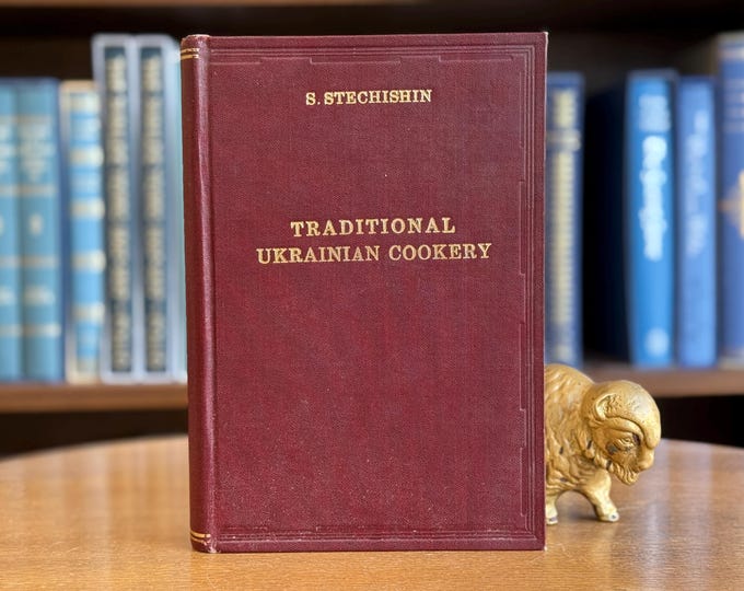 1957, Traditional Ukrainian Cookery by Savella Stechishin - Etsy
