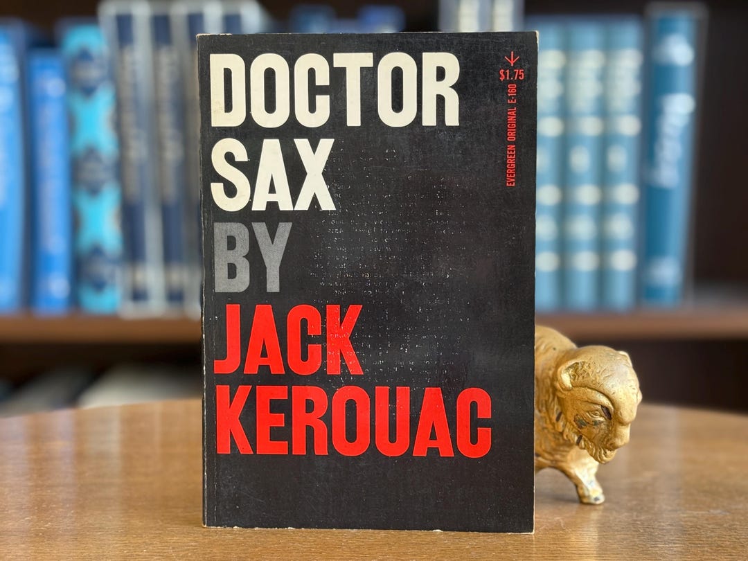 1959, Doctor Sax by Jack Kerouac - Etsy