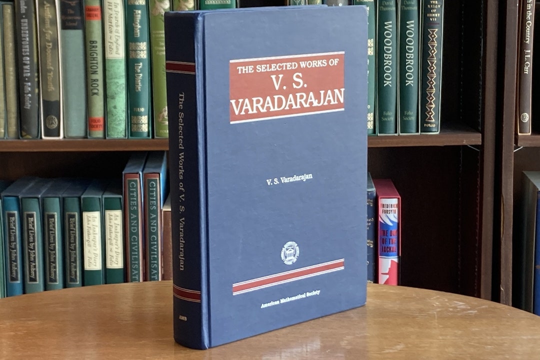 1999, V.S. Varadarajan, the Selected Works of V.S. Varadarajan - Etsy