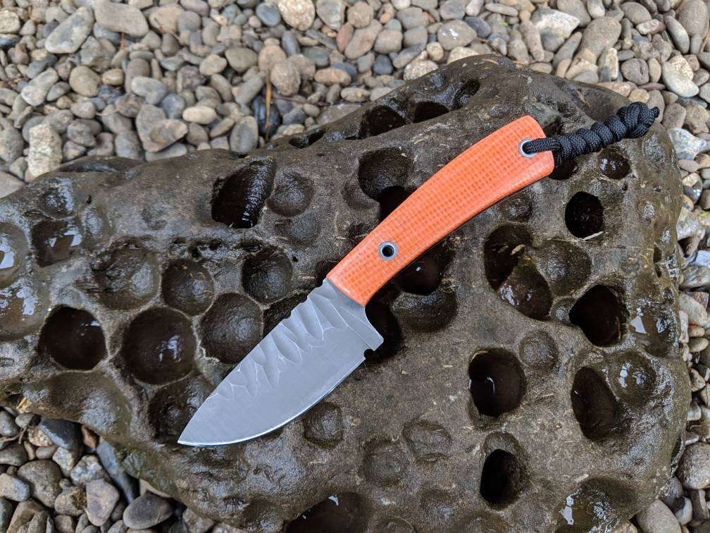 Handmade EDC Bushcraft Knife fixed blade Handmade EDC Bushcraft Knife fixed blade