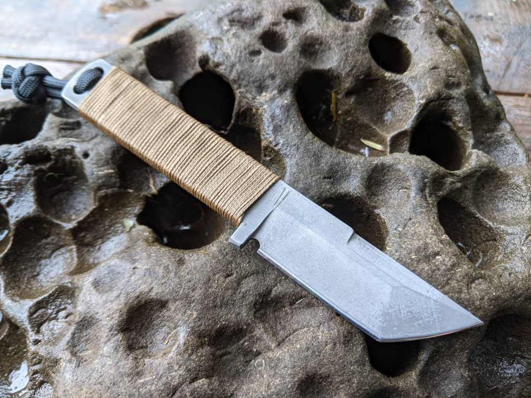 EDC Tanto Knife / Fixed Blade Knife / Bushcraft Knives / Camping Gear ...