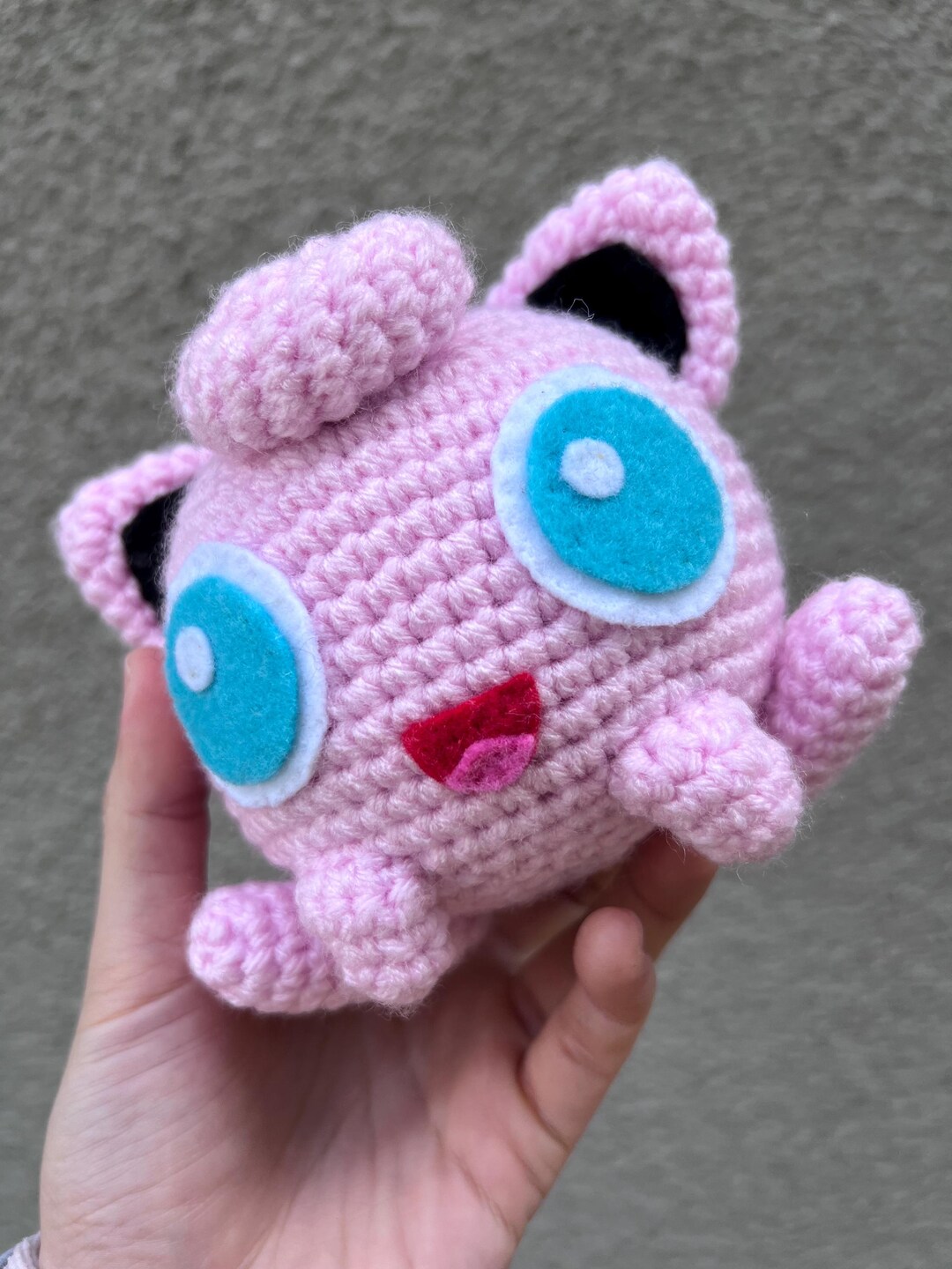 Jigglypuff Amigurumi Plush Doll - Etsy