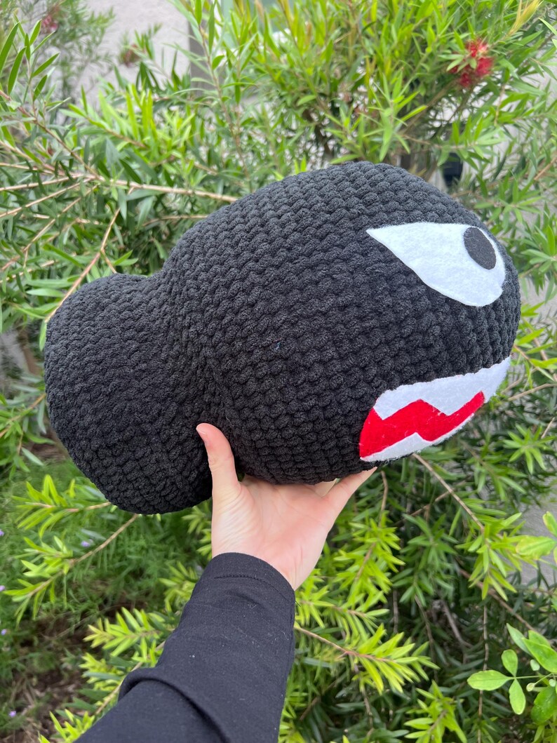 Giant Bullet Bill Crochet Plush - Etsy