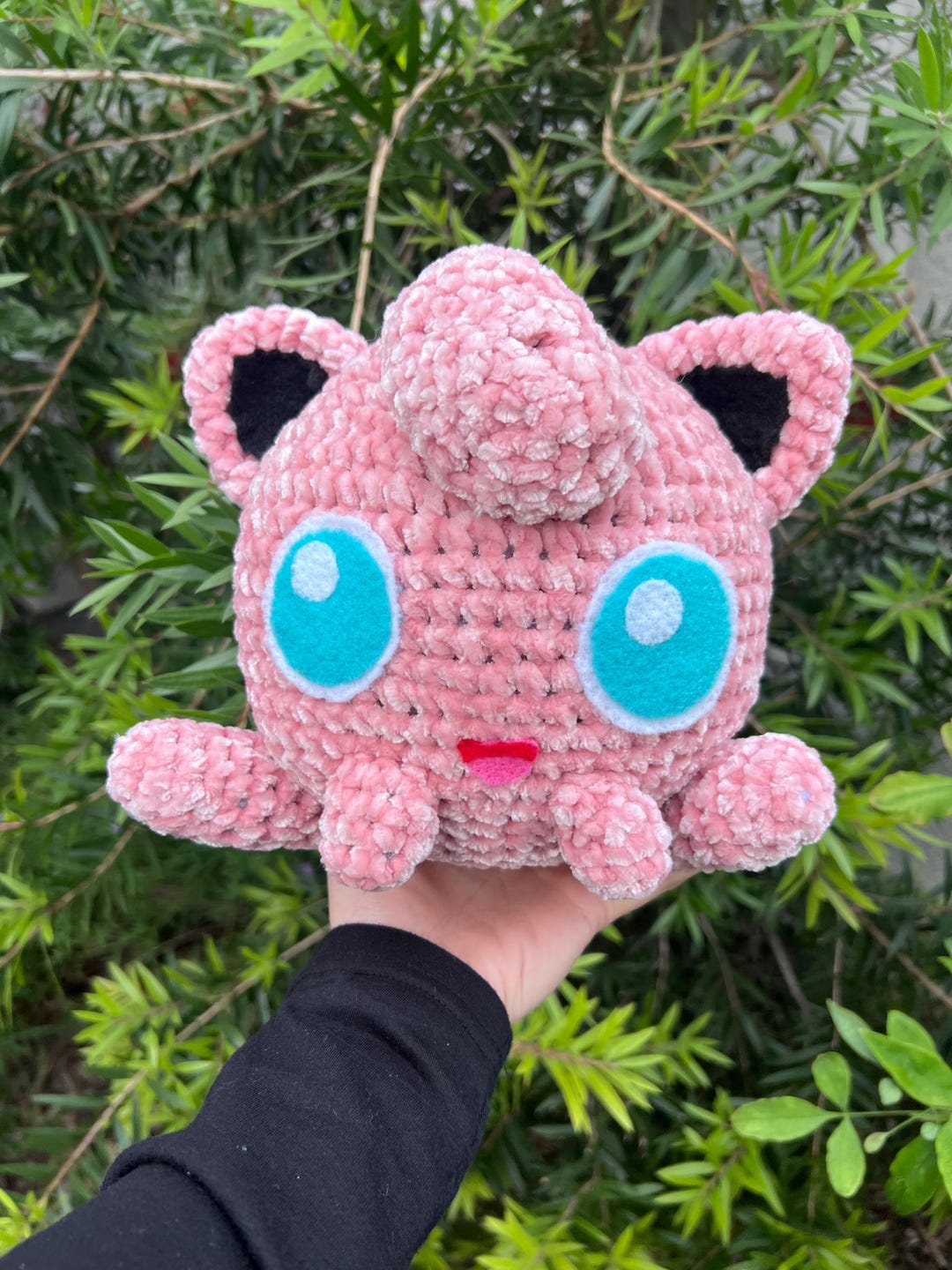 Big Jigglypuff Amigurumi Plush Doll - Etsy