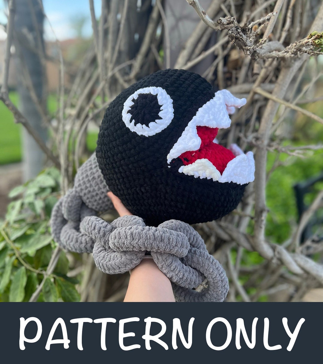 PATTERN - Giant Chain Chomp Amigurumi - Etsy