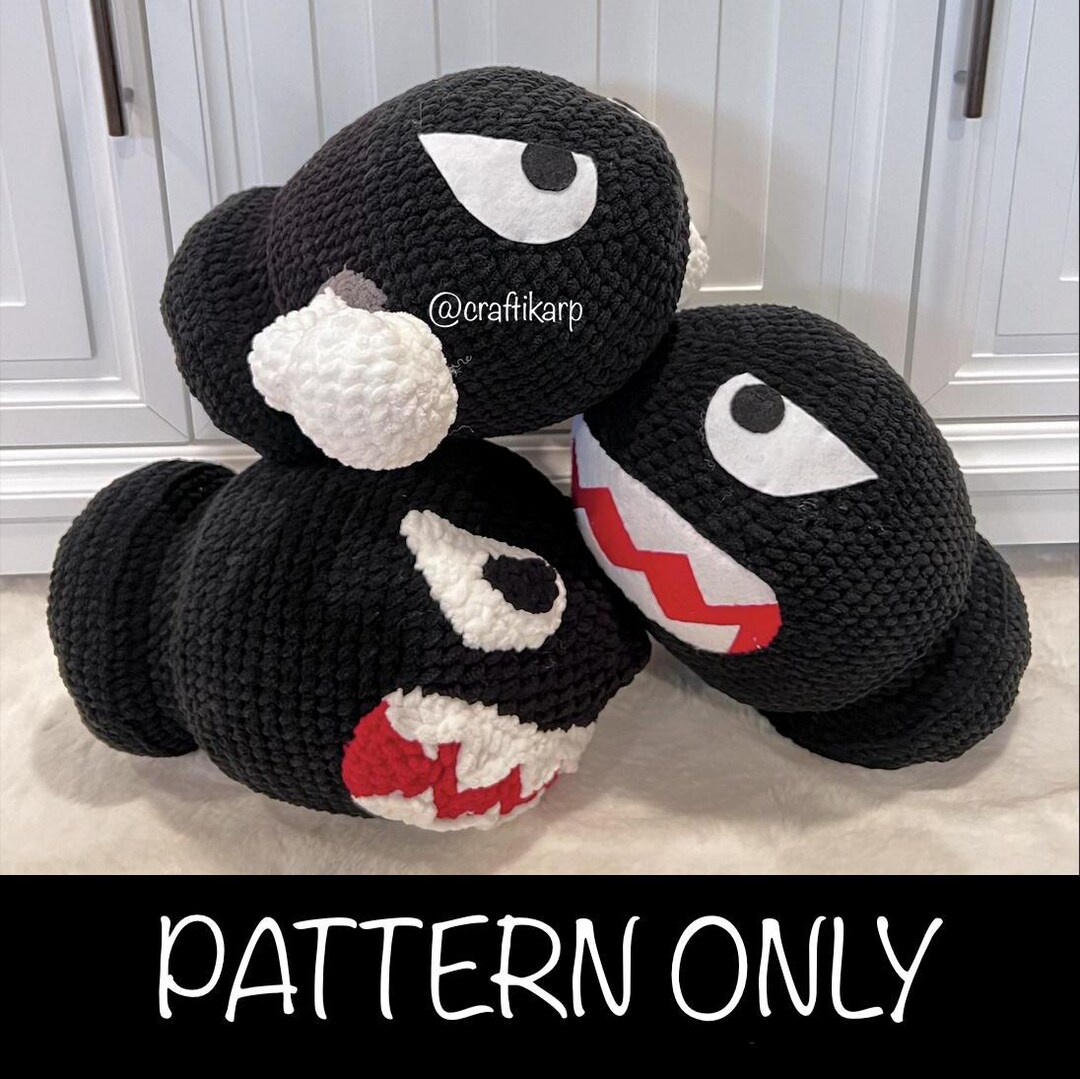 PATTERN - Giant Bullet Bill Nintendo Amigurumi - Etsy