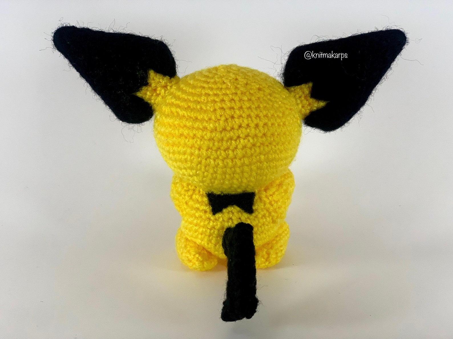 PATTERN Pichu Crochet Amigurumi Plush | Etsy