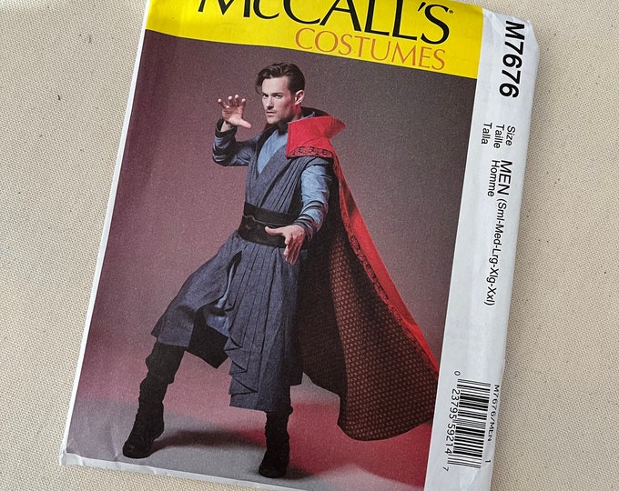 Mccalls M7676 Doctor Strange Cosplay Pattern Uncut - Etsy