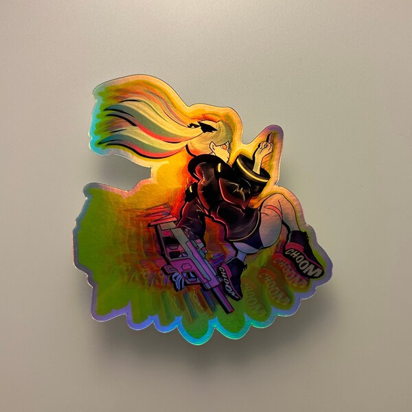 Rebecca Cyberpunk Decal - Etsy