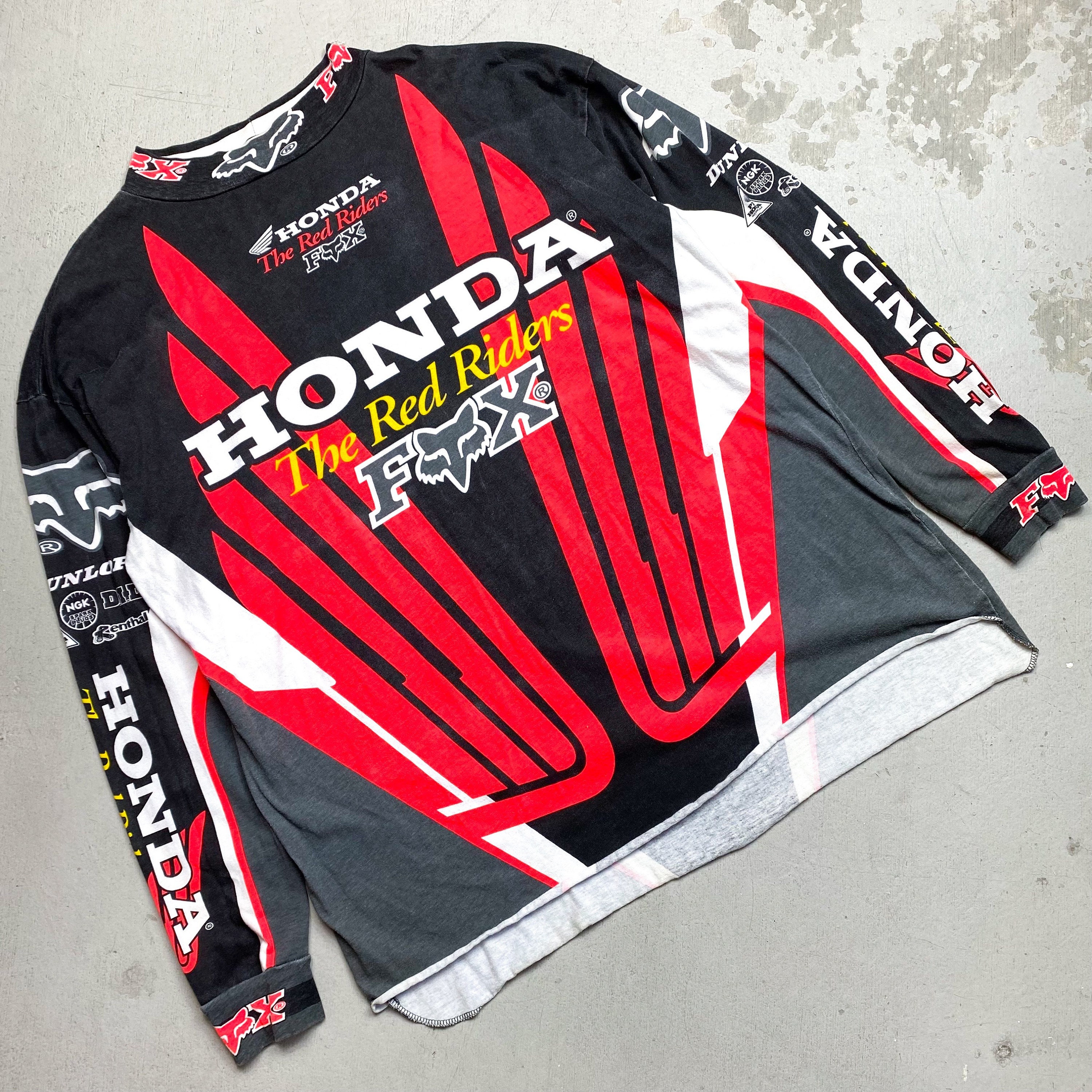 Vintage 1996 Fox Racing Team Honda Motocross Jersey XXL | Etsy