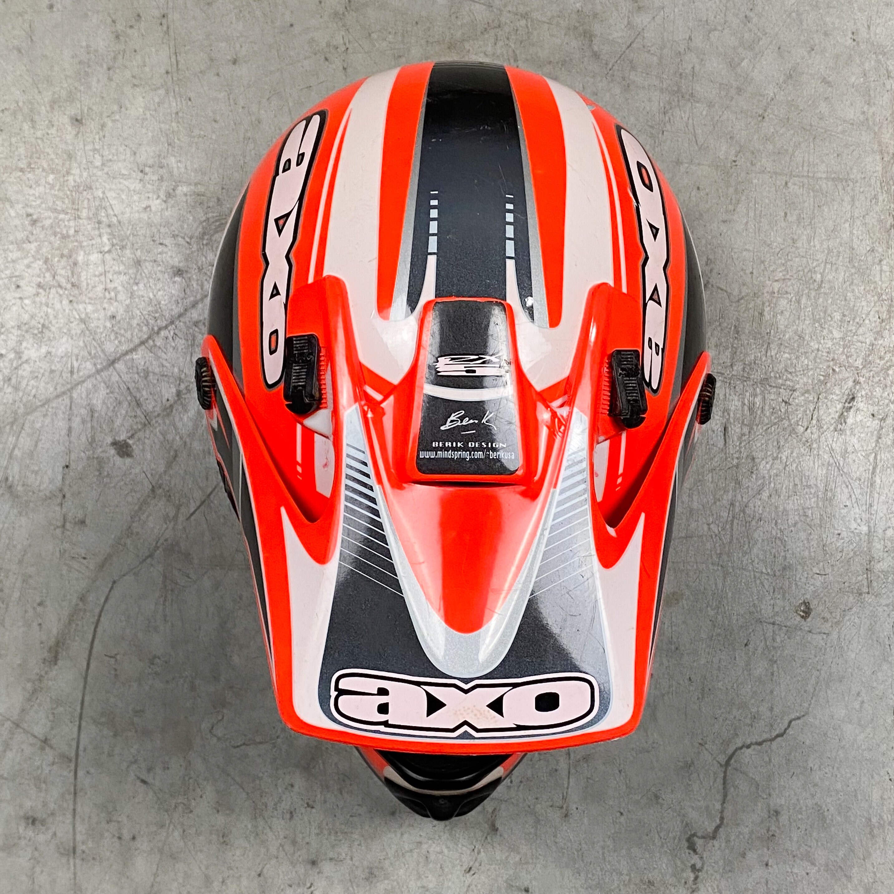 supreme Vintage 1998 AXO Sport RX5 Motocross Helmet Medium - fox ...