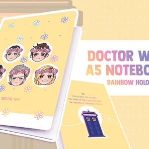 Doctor Who Notebook - Etsy