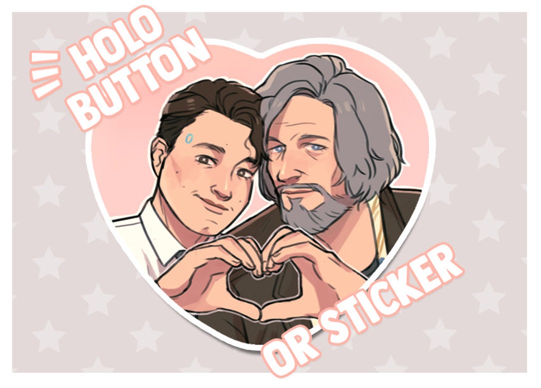 Hankcon Holo Button/sticker - Etsy