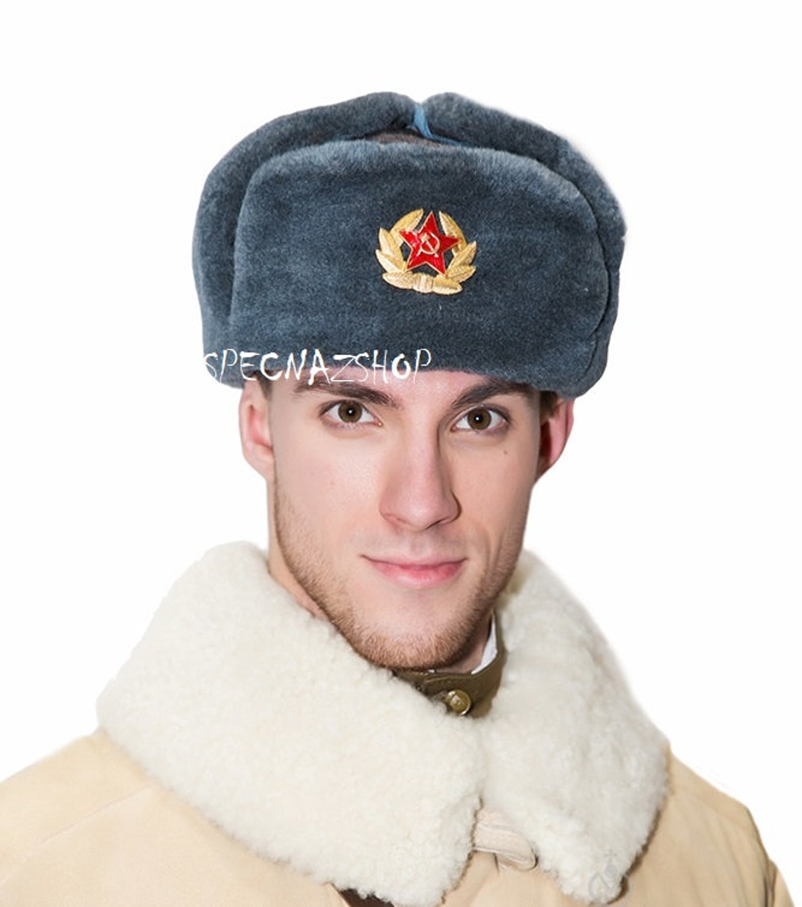 Genuine Soviet Army USSR Soldiers Russian Soviet Union USHANKA | Etsy