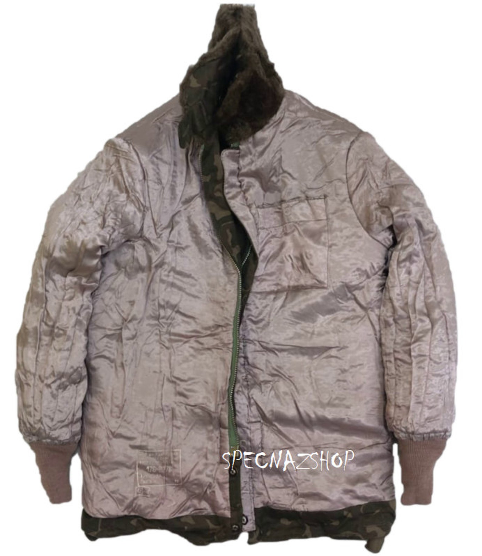 Original USSR Soviet Union Flight Jacket in Rare BUTAN | Etsy