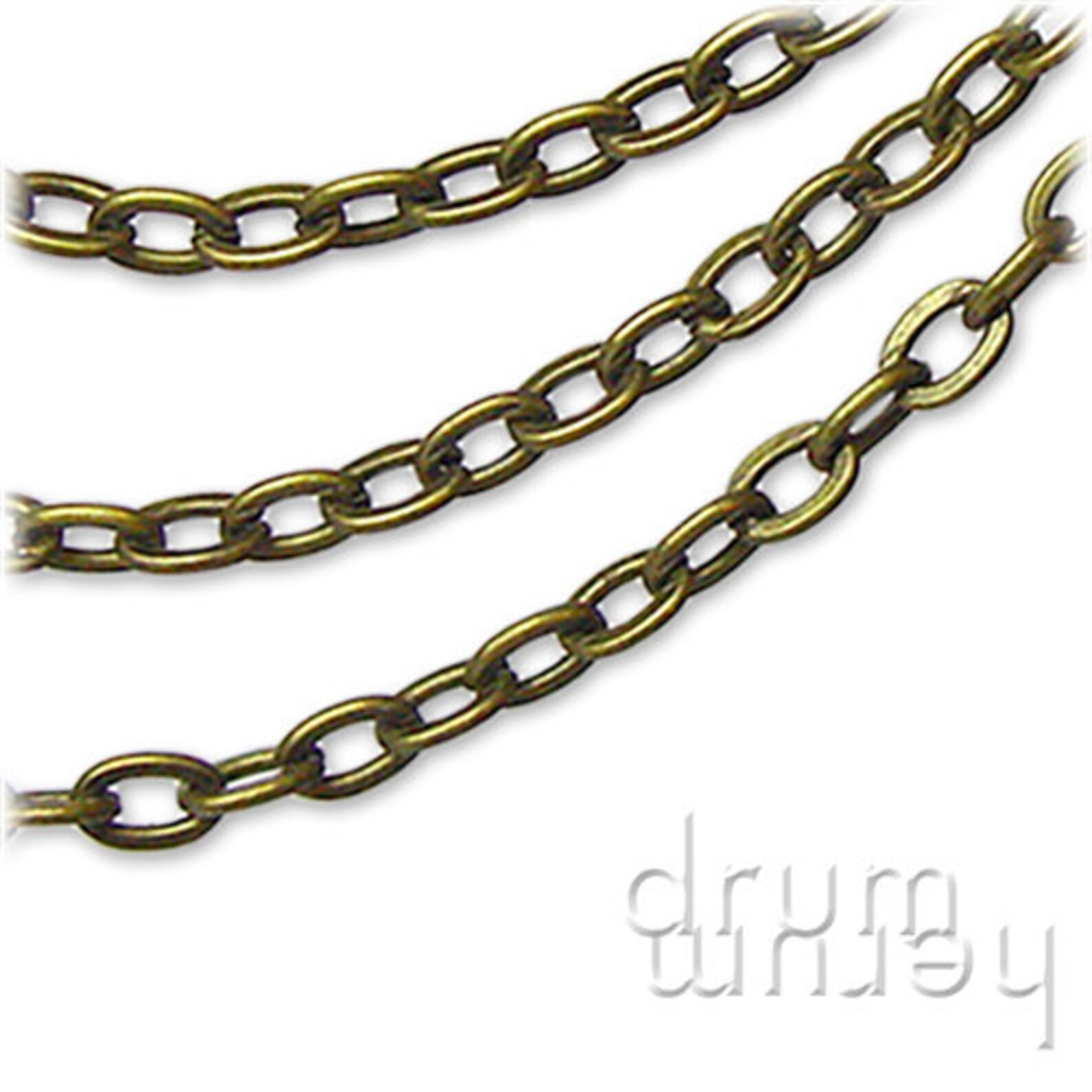 10 m 56 ct/meter chain 3 x 2 mm anchor chain by the metre | Etsy