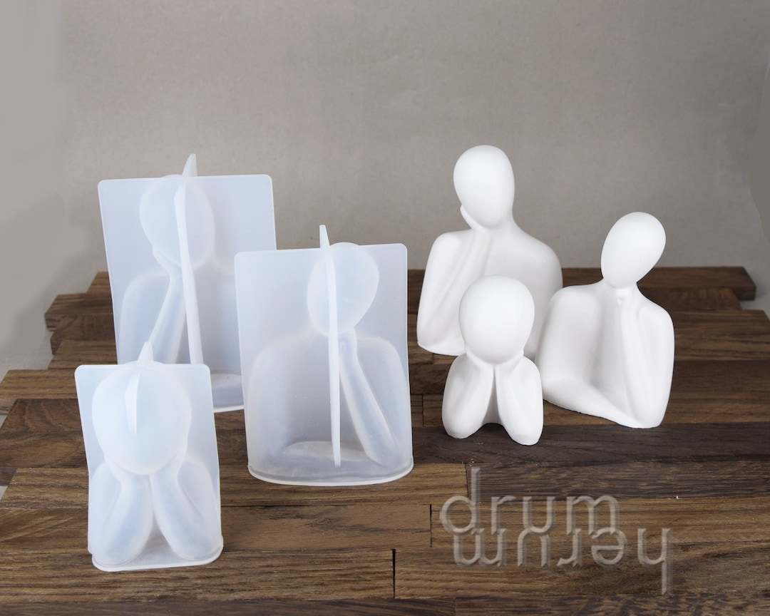 Set of 3 Molds Family Parents Child Silicone Mold Candle Mold - Etsy
