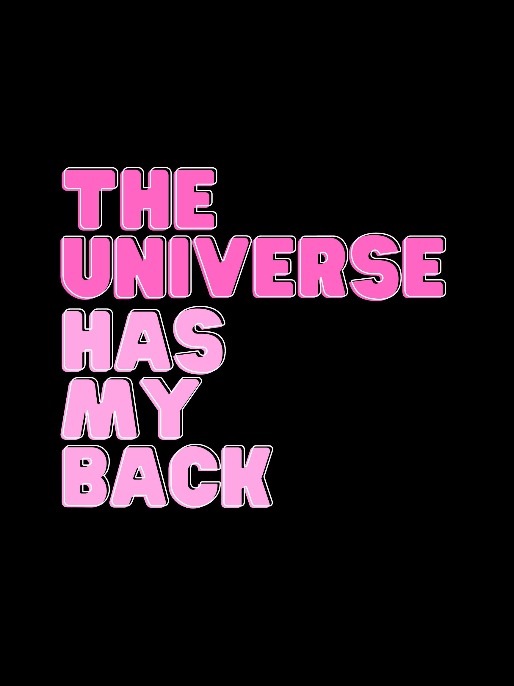 The Universe Has My Back Instant Download/ Digital Art Print/ - Etsy UK
