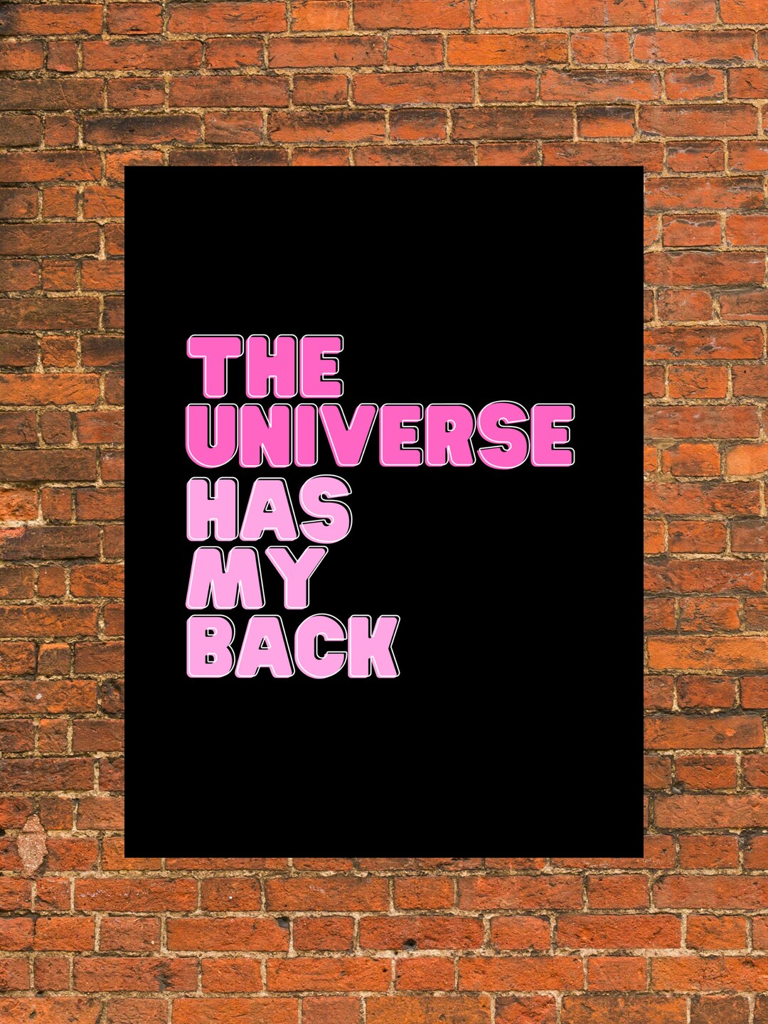 The Universe Has My Back Instant Download/ Digital Art Print/ - Etsy UK