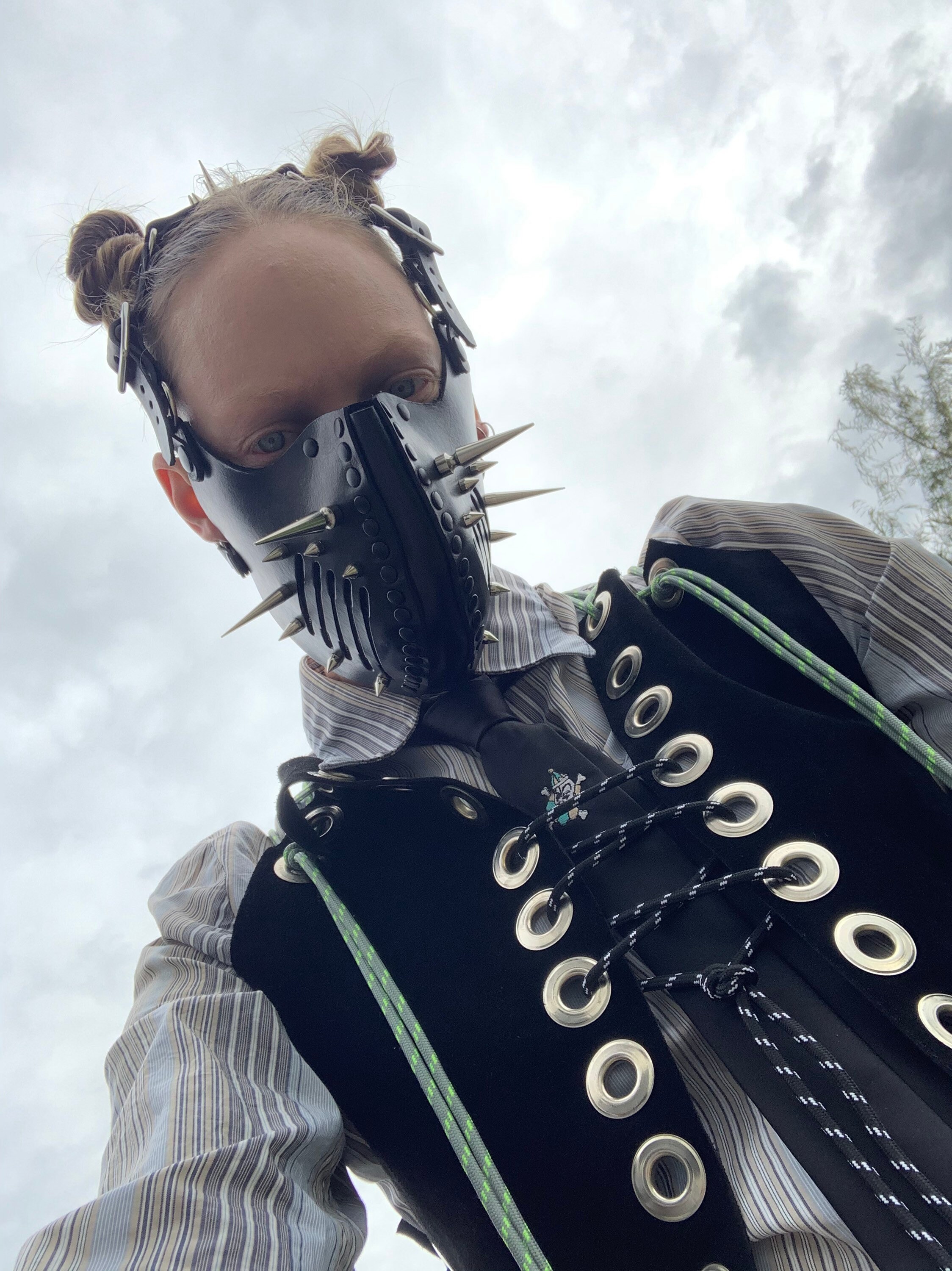 The Iron Maiden Mask | Etsy