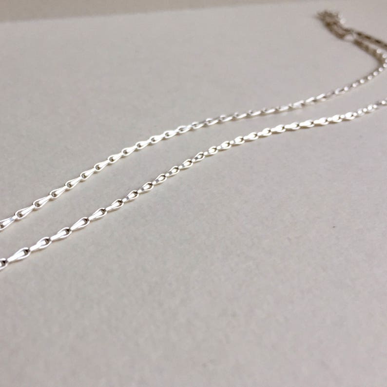 Barleycorn Chain / Barley Corn Necklace / Hay Seed / SOLID GOLD ...
