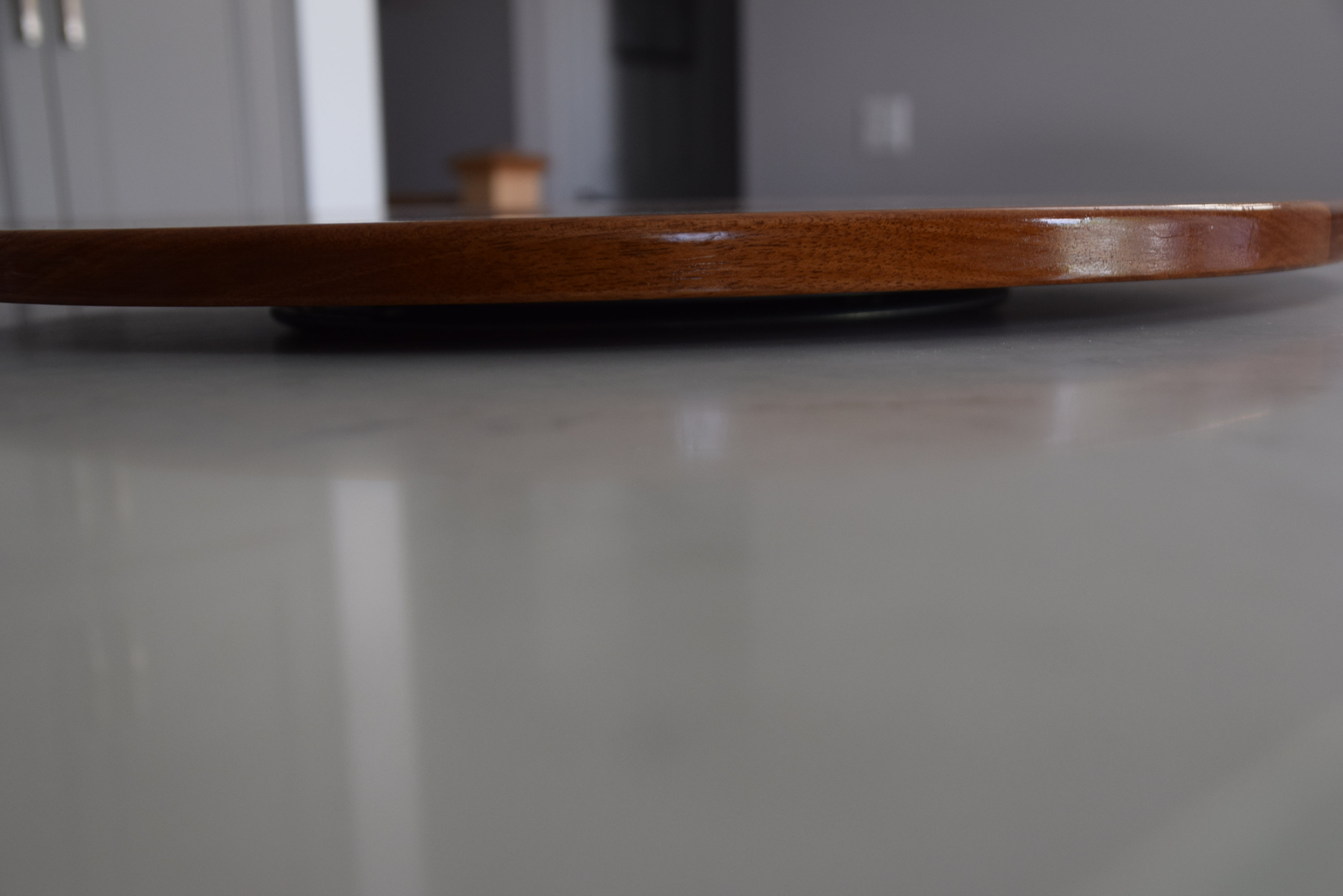 Lazy Susan Made of Mahogany Wood Sizes 18-24 Inches With FREE - Etsy