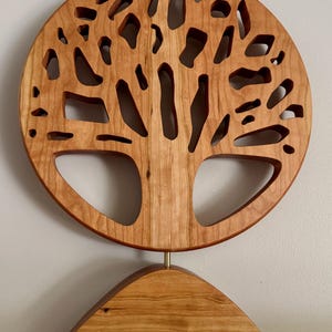 Cherry Wood Life's Tree With Base - Etsy