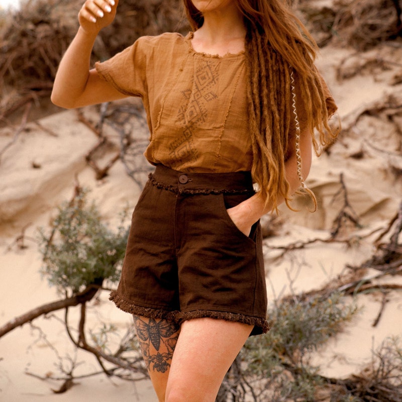 Bohemian Shorts - Etsy