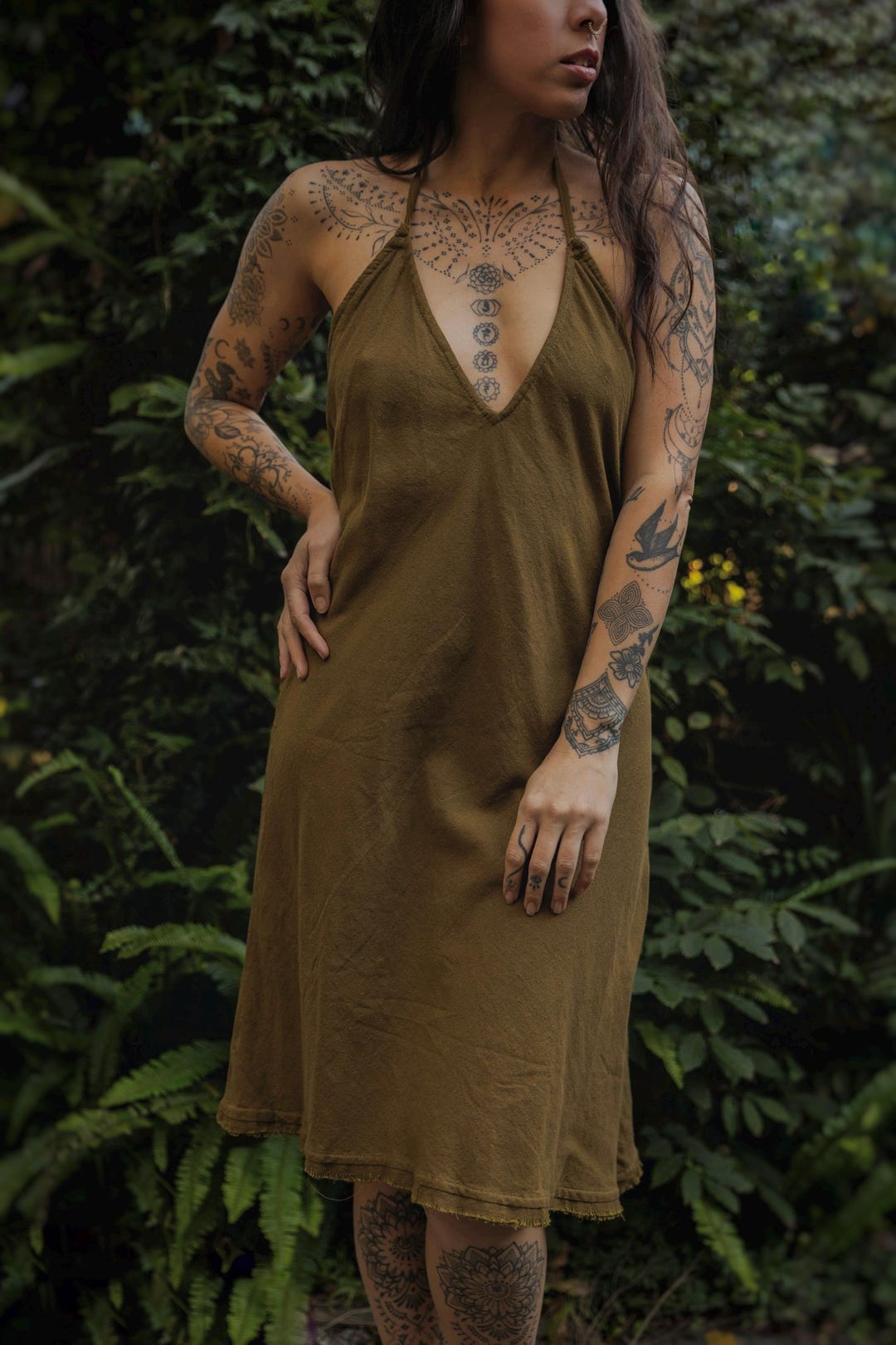 Bohemian Halter Dress Boho Mini Dress | More Colours Available - Etsy