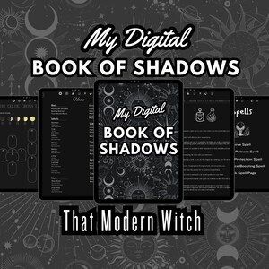 Digital Grimoire, Book of Shadows Witchcraft Journal for Goodnotes ...