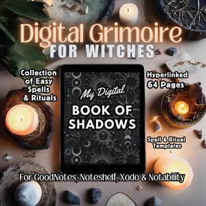 Digital Grimoire, Book of Shadows Witchcraft Journal for Goodnotes ...
