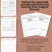 Printable Grimoire Pages, Book of Shadows Templates for Witches ...