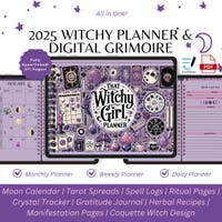 Witch Planner - Etsy