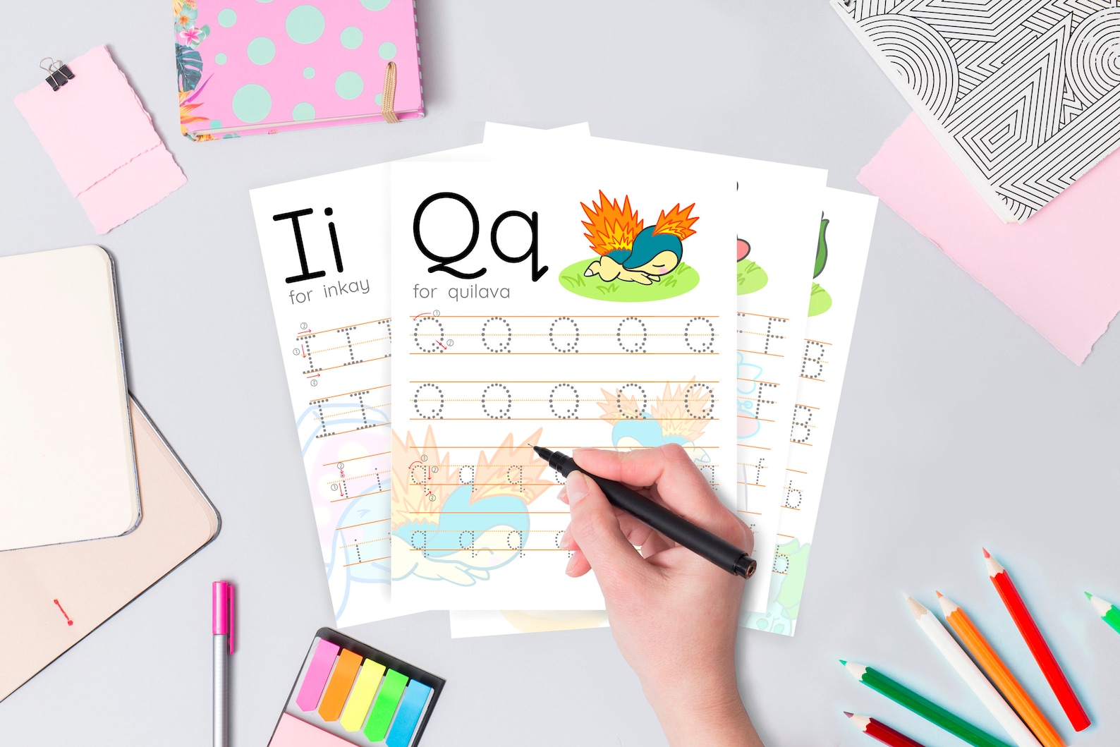 Pokemon Alphabet, Home School Tracing Sheets, Alphabet Tracing Sheets ...