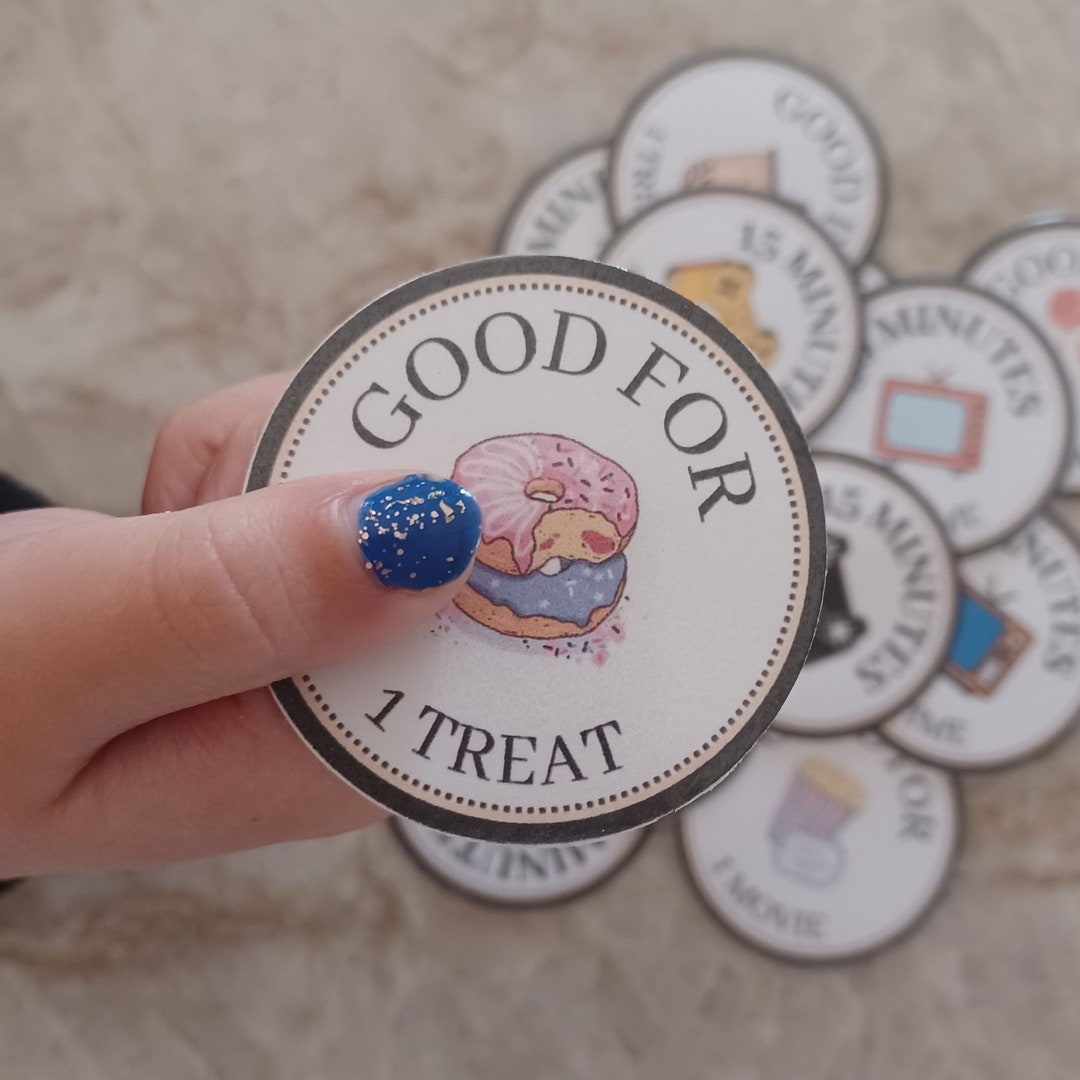 Treat Tokens for Kids – Printable Reward Tokens for Good Behavior ...