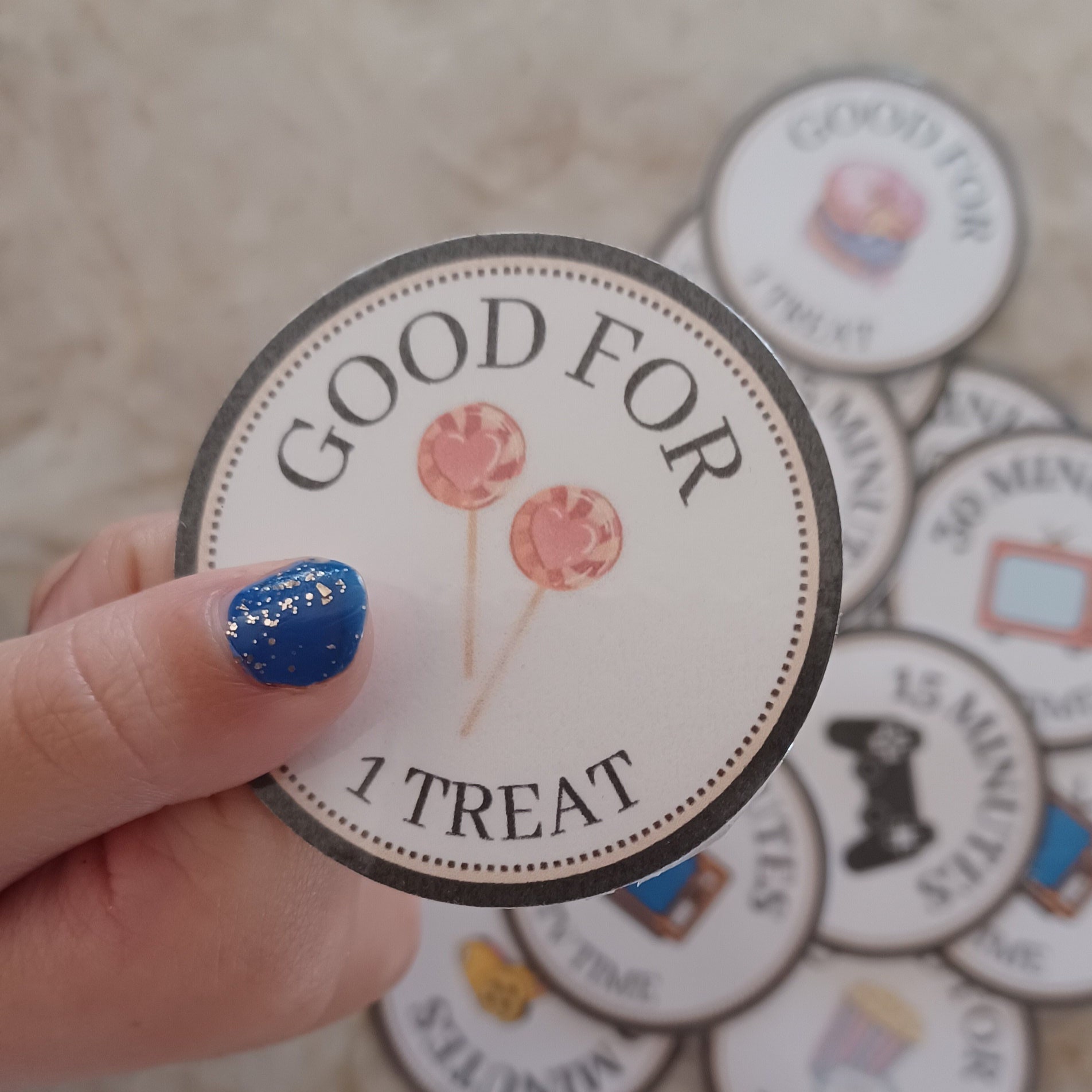 Treat Tokens for Kids – Printable Reward Tokens for Good Behavior ...