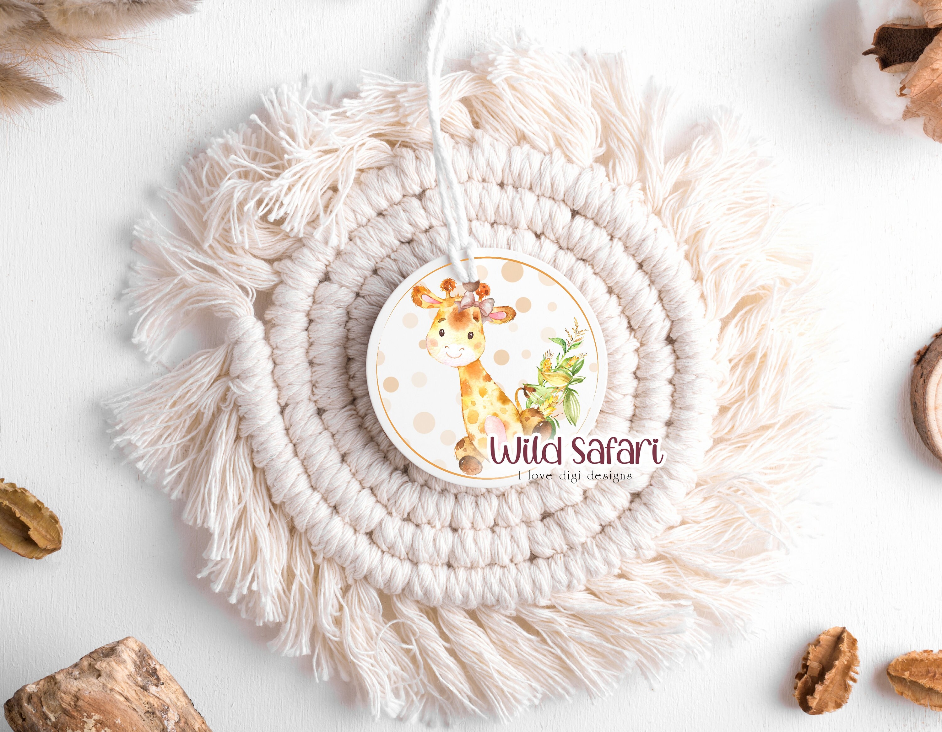 Animal Tags Printable for Zoo Themed Party Cute Muffin - Etsy