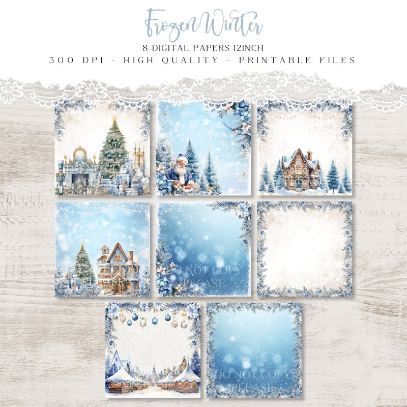 Frozen Winter - Etsy